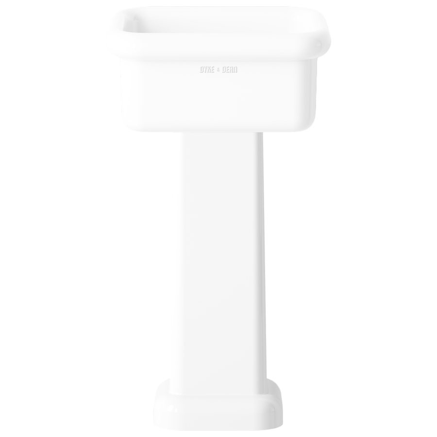 TRUE LITE CERAMIC COUNTERTOP SINK WHITE PEDESTAL