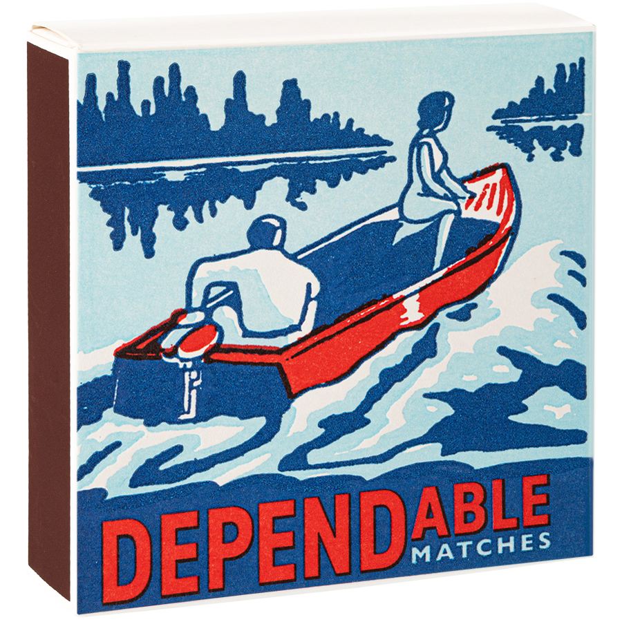 DEPENDABLE LUXURY SAFETY MATCHES - DYKE & DEAN