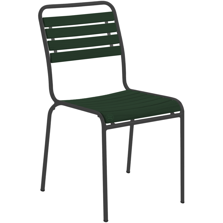 SLATTED GREENWOOD STACKING CHAIR COLOUR – DYKE & DEAN