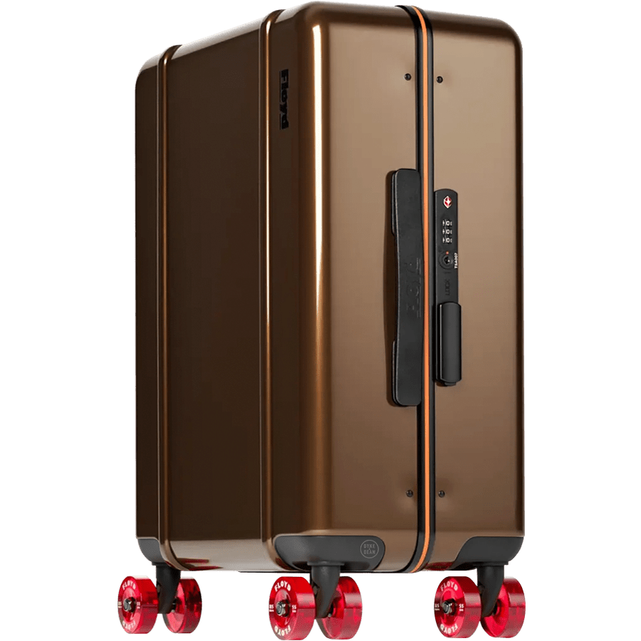 FLOYD CABIN TRAVEL CASE BRONCO BROWN - DYKE & DEAN