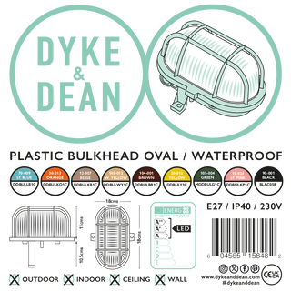 GREEN OVAL BULKHEAD - DYKE & DEAN