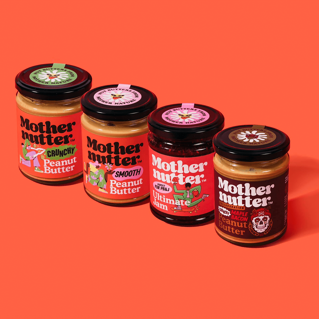 MOTHER NUTTER CRUNCHY MINCE PIE PEANUT BUTTER - DYKE & DEAN