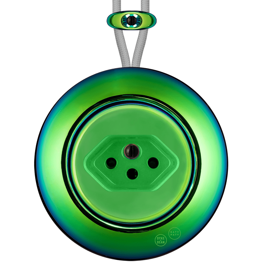 PORCELAIN KATY PATY COLONA ROUND SURFACE MOUNTED SWISS SOCKET CHLOREDO ...