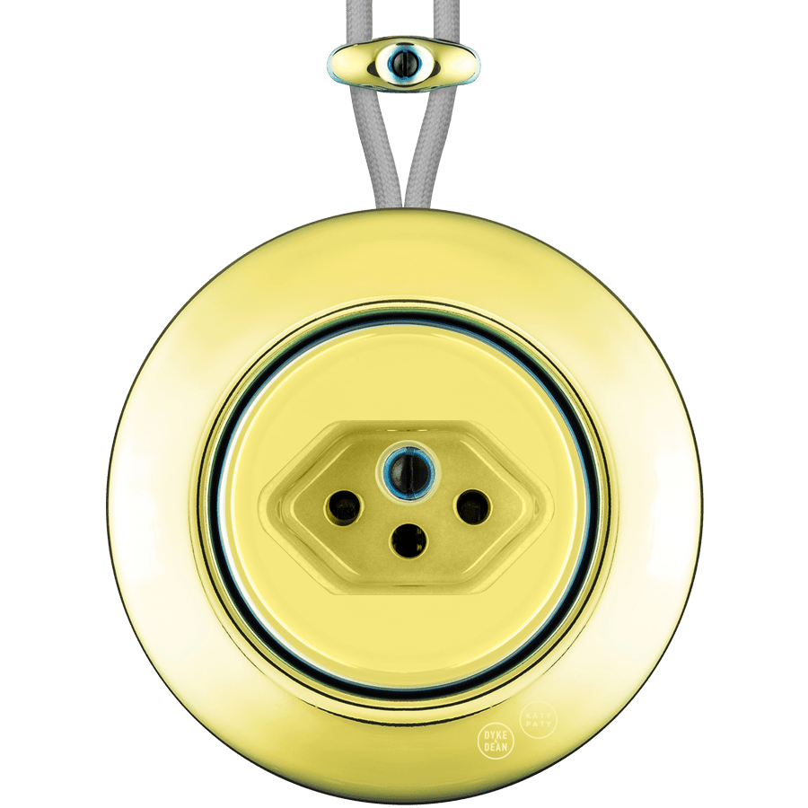 PORCELAIN KATY PATY COLONA ROUND SURFACE MOUNTED SWISS SOCKET LUCEDO ...