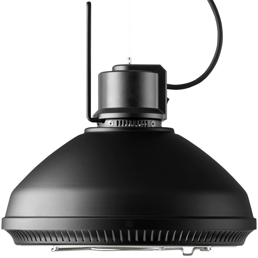 STAY HOT HEAT LAMP PENDANT HAL RETRACTABLE STAINLESS STEEL - DYKE & DEAN