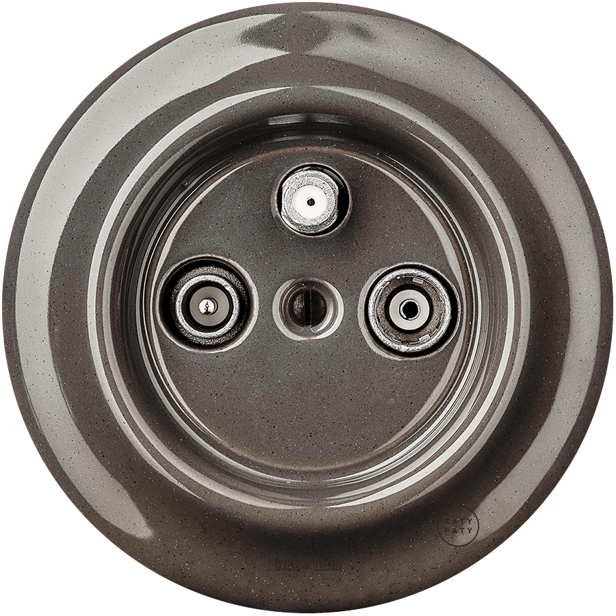 PORCELAIN WALL SOCKET BROWN TV ANTENNA | PORCELAIN WALL SOCKETS | DYKE ...